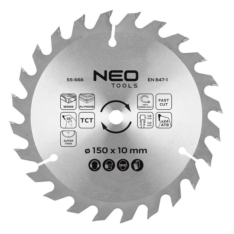 List kružne testere - NEO 55-666ID: EK000907528