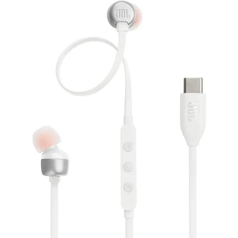 JBL Tune T310C handsfree slušalice bela