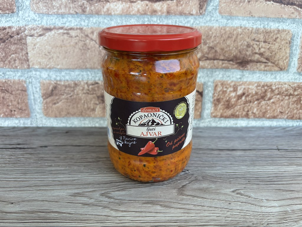 Kopaonički ajvar – ljuti 580g