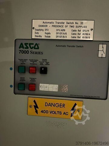 Razvodna oprema i razvodna tabla
ASCO ASCO 7000ATS 70A, 400V, 3-Phase