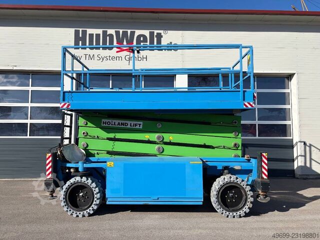 Holland Lift HL190 H20 - 18,60m hibridna makazasta radna platforma 4x4
Holland Lift HL190 H20 - 18,60m Hybrid 4x4 Scherenarbeitsbühne