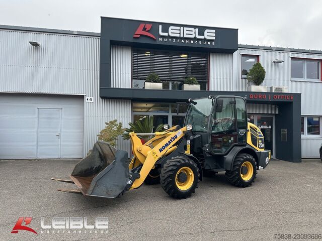 Utovarivač na točkovima
KOMATSU WA 70M-8EO incl. Palettengabel+Schaufel*198 Std*
