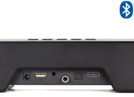Microlab Onebar02 LED Bluetooth speaker soundbar 2x15W, USB, HDMI, AUX, Optical, Coaxial, black