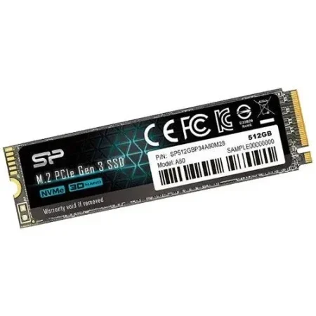 Silicon Power SP512GBP34A60M28 A60 Gen 3 512GB SSD m.2 ( 6506 )