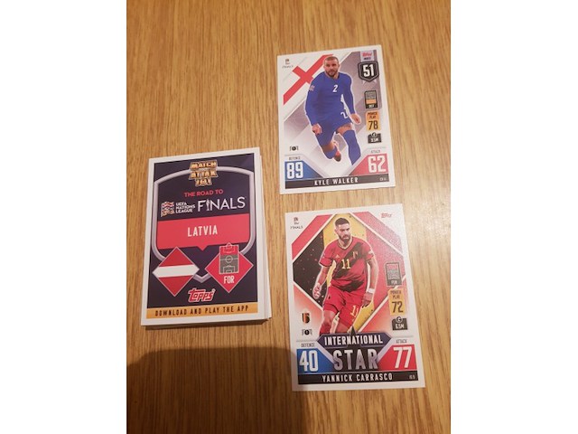 Kartice Road To Finals 2022-2023 Match Attax 101 Topps
