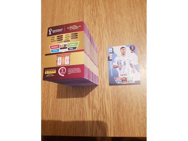 Kartice Qatar 2022 trading cards (Adrenalyn XL,Panini)