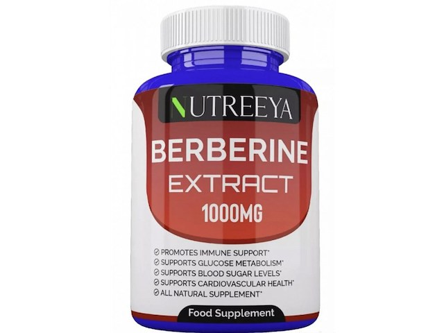 Berberine 1000 mg - organski biljni kompleks, 180 tbl