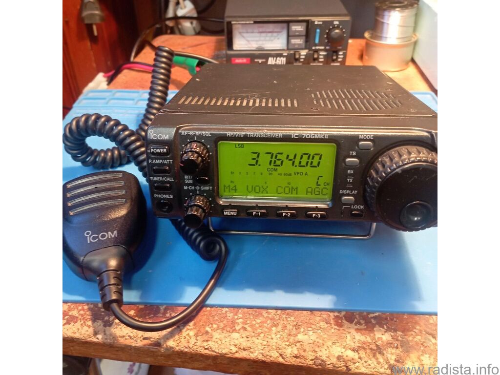 ICOM-706MK2 (FL-101,250Hz,CW) and (FL-223,1.9Khz SSB Narrow)