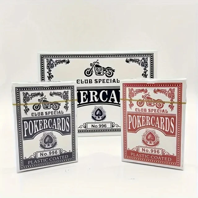 2 x Club Special No. 996 Plastic Coated Premium Playing Cards (Profesionalne, plastificirane karte, 2 špila, najkvalitetniji 996 model)