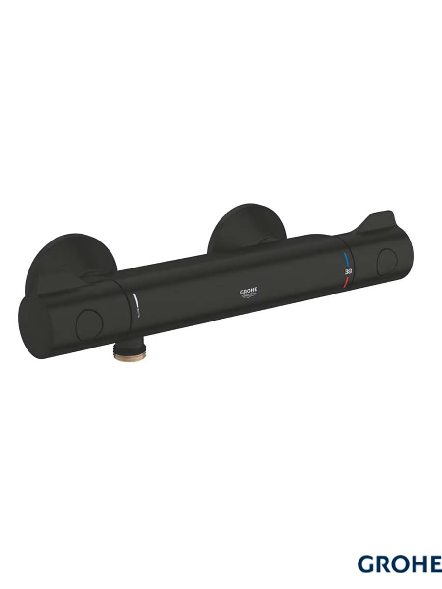 Termostatska baterija za tuš Grohe 1022022430 Grohtherm 800 matte black