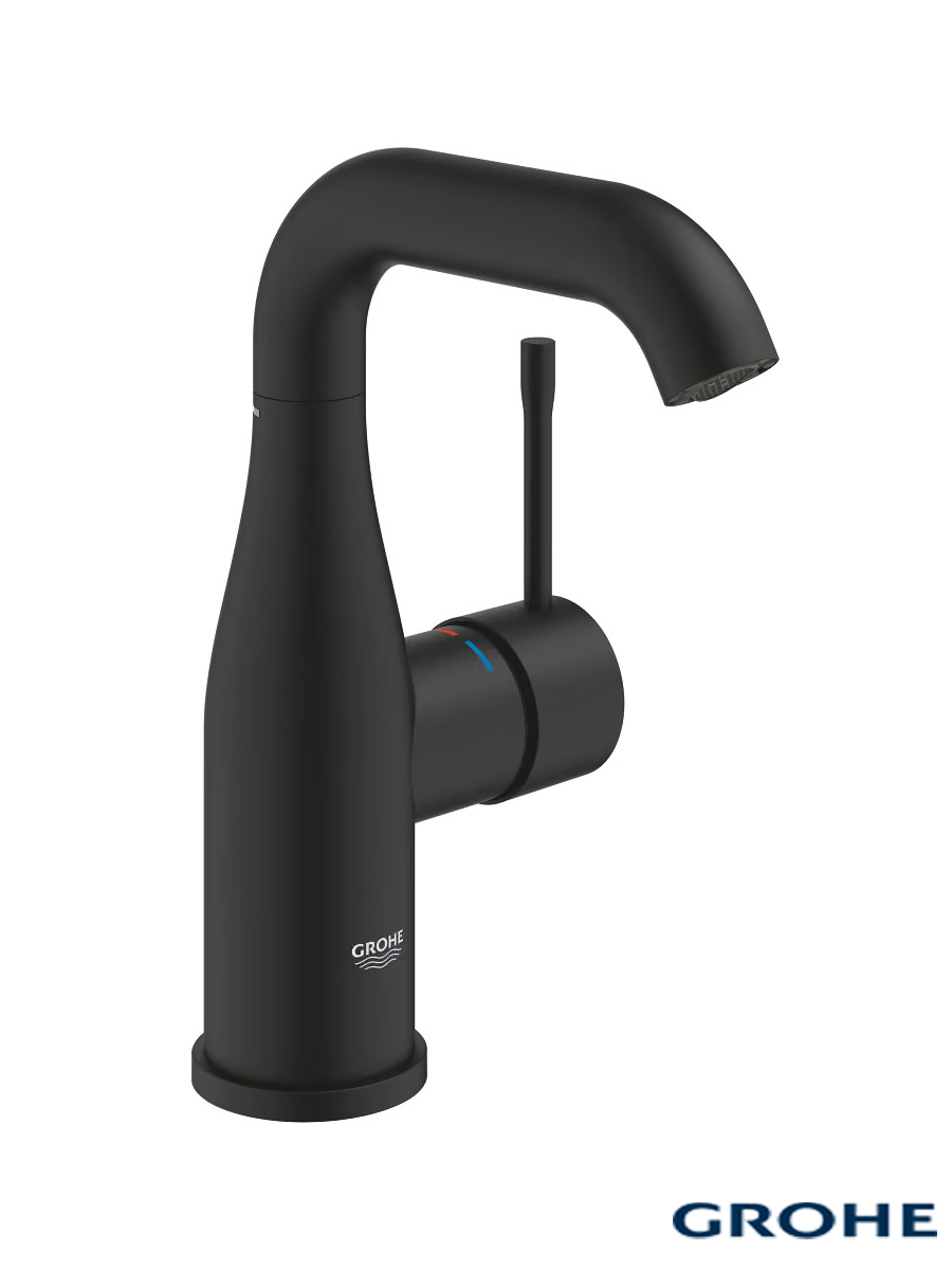 Baterija za lavabo Grohe Essence M 24176KF1 phantom black