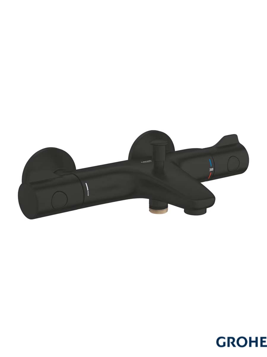Termostatska baterija za kadu Grohe 1022032430 Grohtherm 800 matte black