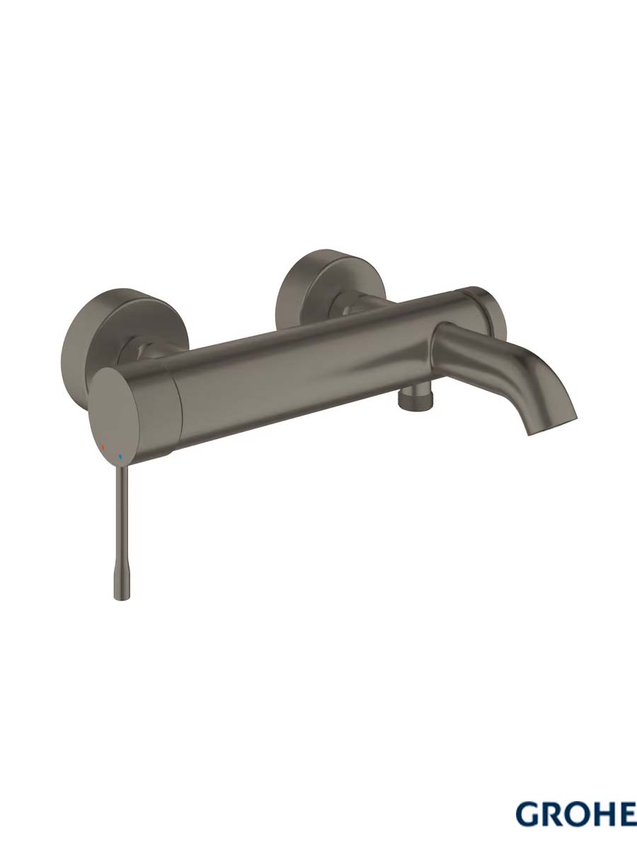 Baterija za kadu Grohe Essence 25250AL1 brushed hard graphite
