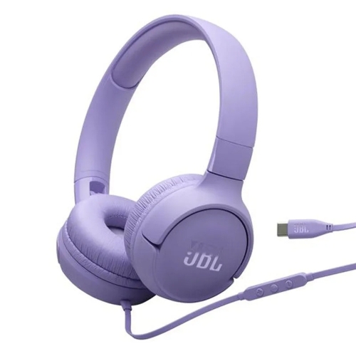 JBL TUNE 520c žične USB C SLUŠALICE LJUBIČASTE