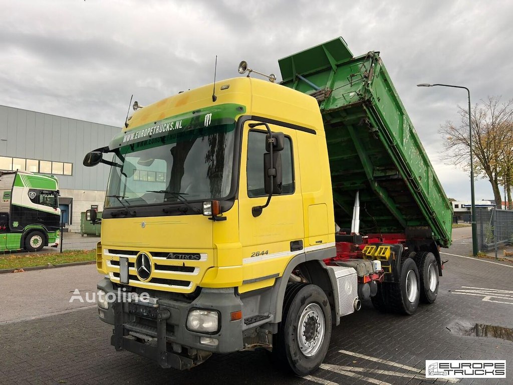 Mercedes-Benz Actros 2644 Full Steel - EPS 3 Ped - F04 Cab - Airco kiper