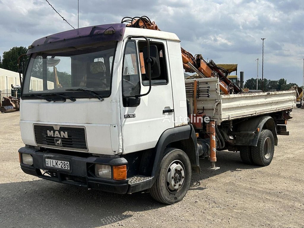MAN 10.163 LK darus billencs kiper