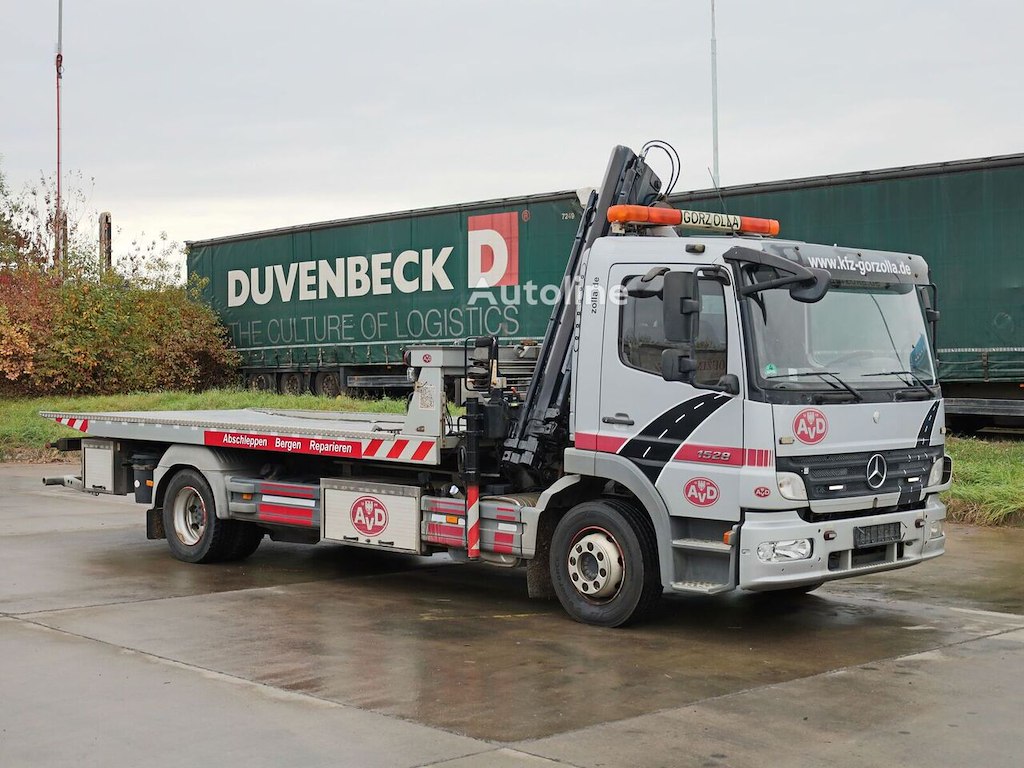 Mercedes-Benz ATEGO 1528, HYRAULIUCKÁ RUKA MKG (MAX 8 M, MAX 4280 KG), NAVIJÁK šlep auto