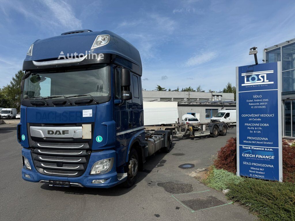 DAF XF480 SSC 6x2 BDF vozilo za prevoz kontejnera