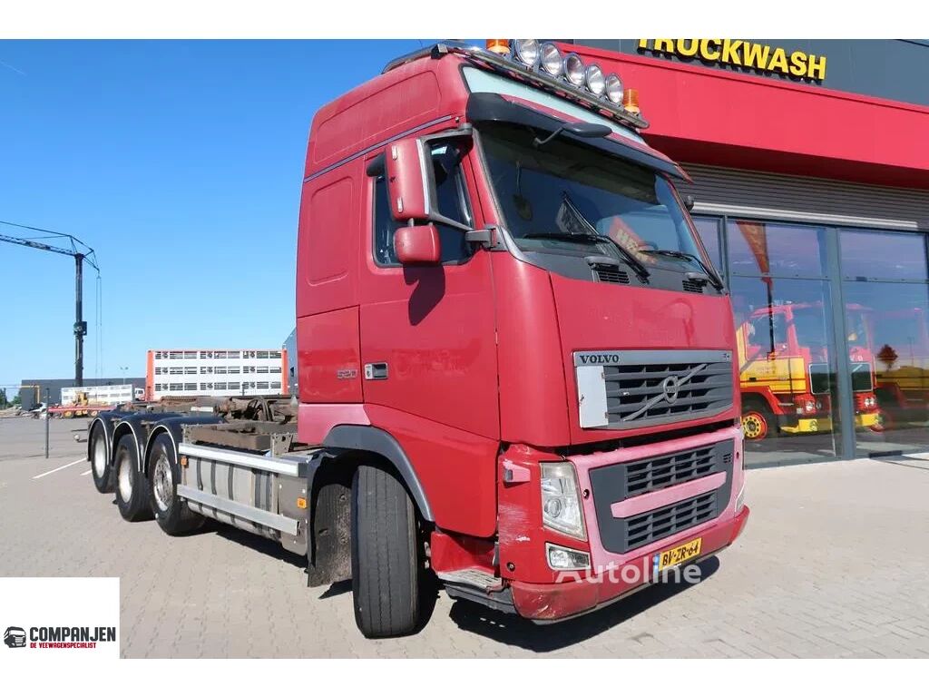 Volvo FH 520 FH - 8x2 R - Ketting systeem vozilo za prevoz kontejnera