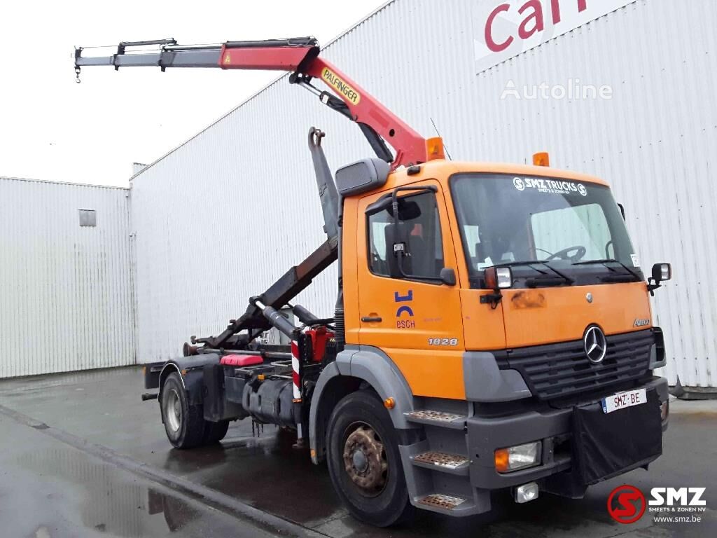 Mercedes-Benz Atego 1828 Palfinger Pk 9501 +remote vozilo za prevoz kontejnera