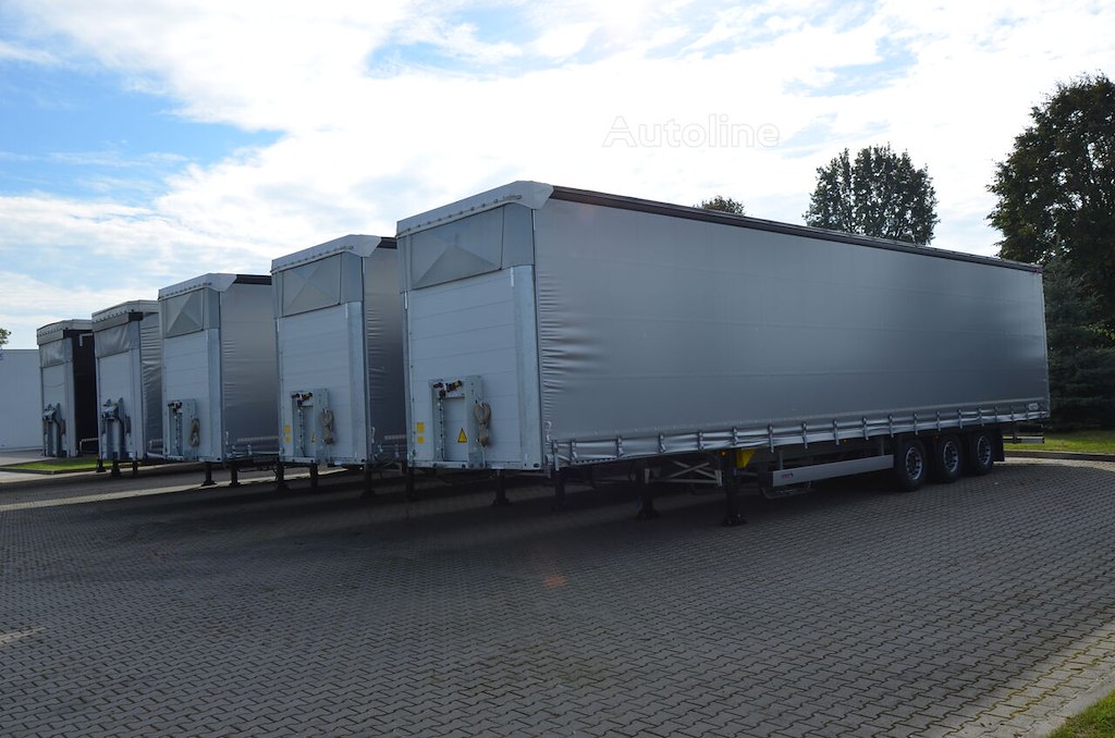 Nova Schmitz Cargobull NOWA / 2026r / DACH POD. / OŚ POD. / CODE XL / OGUM. SELECTION poluprikolica sa kliznom ceradom