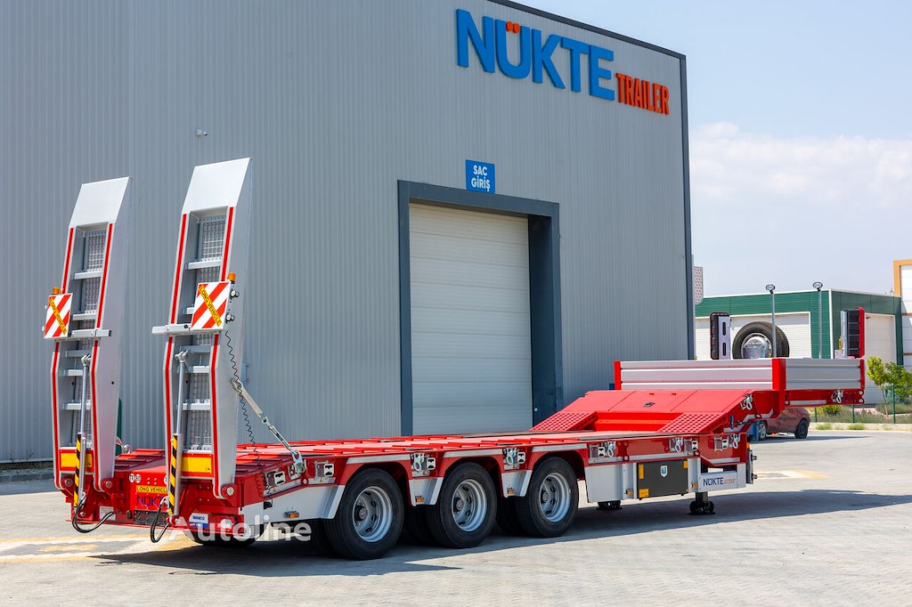 Nova Nükte Trailer 3 Axle Fixed Standard Lowbed poluprikolica sa niskom platformom