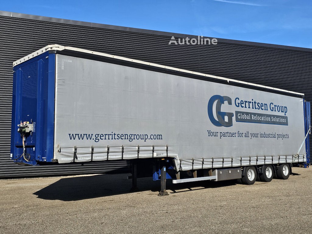 Rino® Trailers SV 4503 / MACHINE - FORKLIFT TRANSPORT / HYDR RAMP poluprikolica sa niskom platformom
