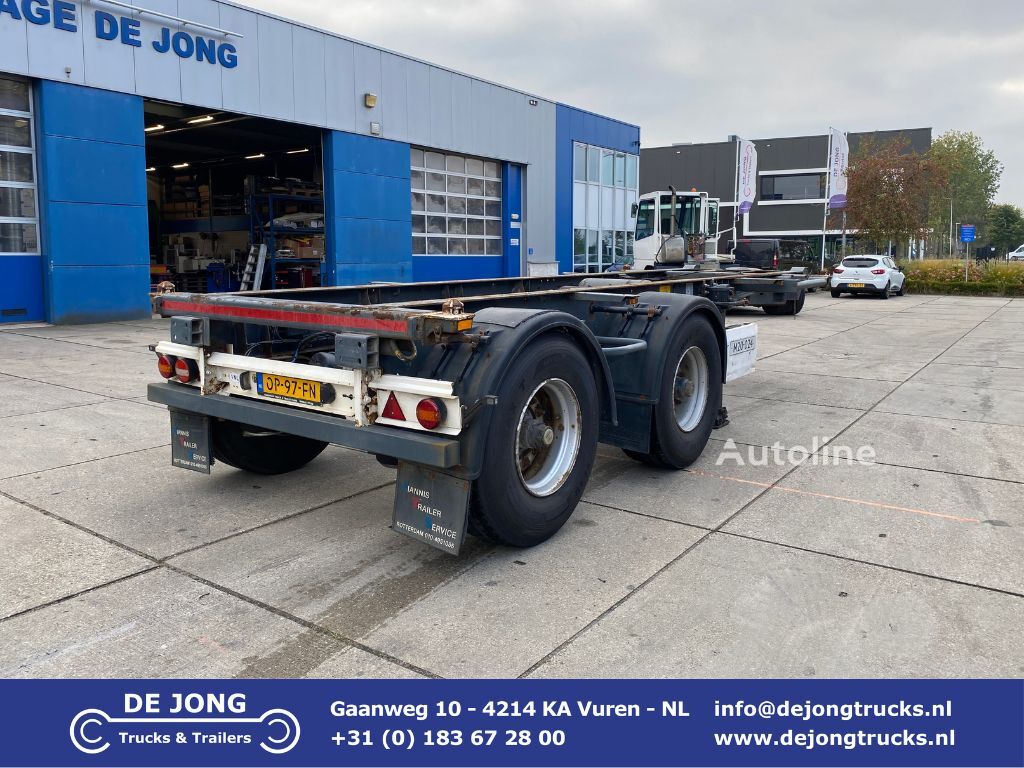 Krone SZ / 20FT Container chassis / BPW poluprikolica za prevoz kontejnera