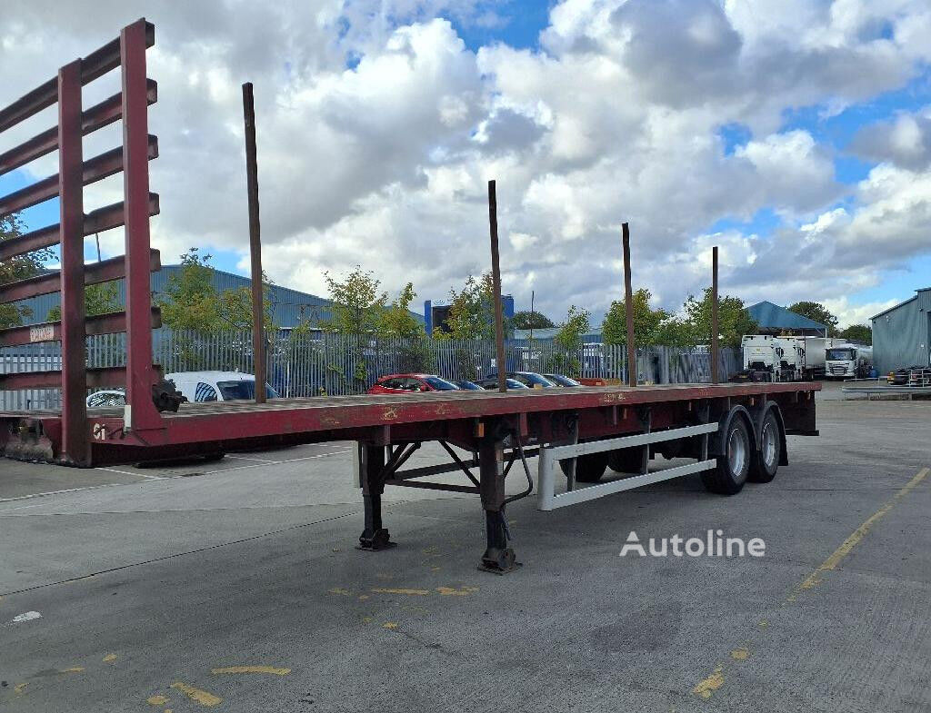 Dennison Trailer Flat Platform Straight poluprikolica platforma