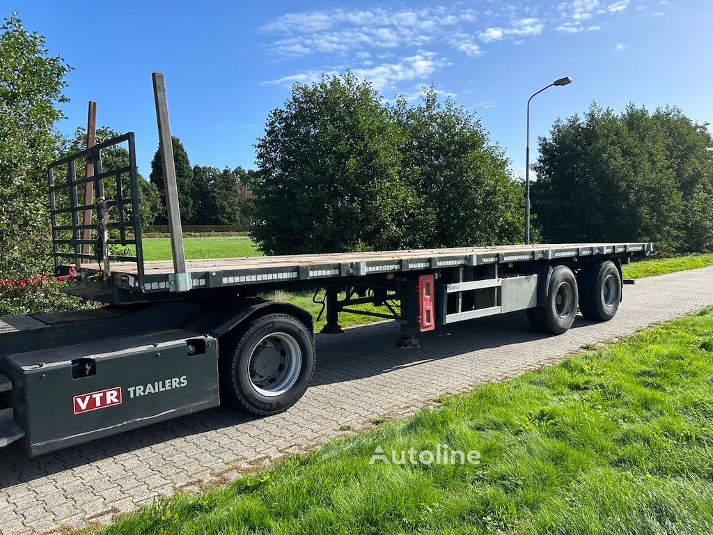 Burg BPO 12-20 ORXXX FLAT LOADER | STEERING | KRAN MESSURE poluprikolica platforma