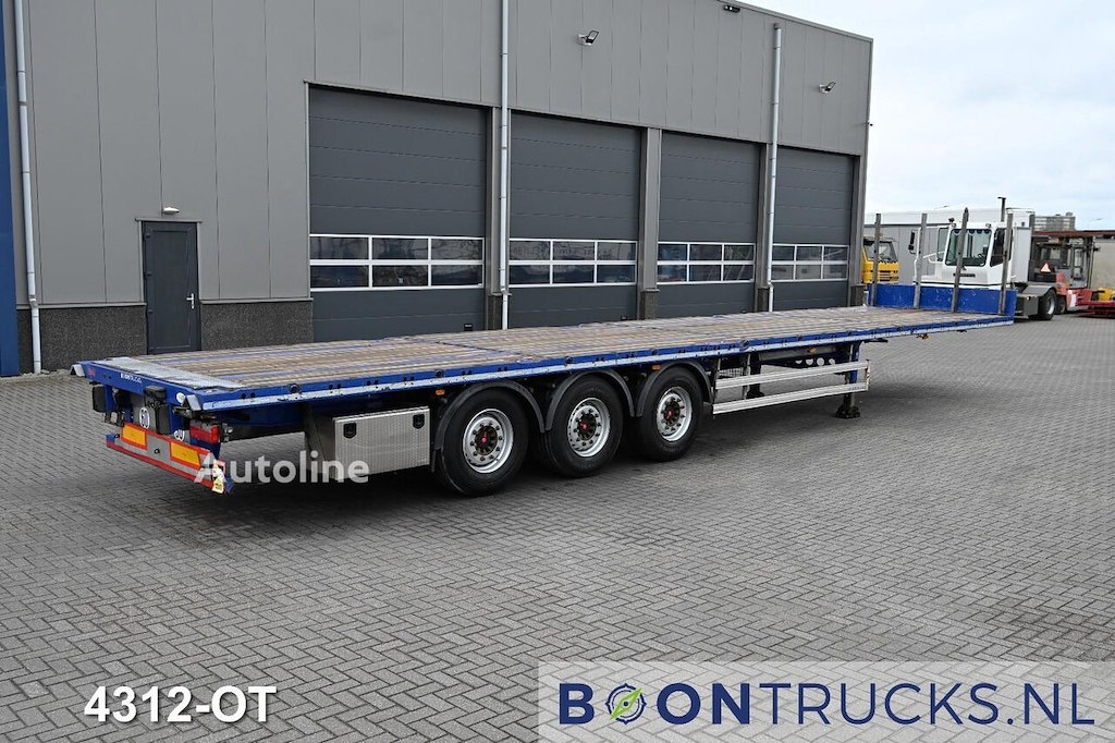 LeciTrailer 3E20 FLATBED | HARDWOOD FLOOR * TWISTLOCK 2x20-40ft * SAF/DISC * poluprikolica platforma