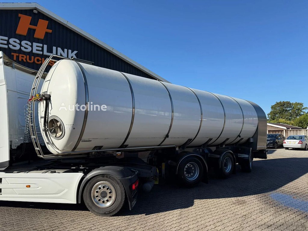 Hobur O-3-45 T 34.500L RVS/Edelstahl Melk/Milch/Food/Lebensmittel 2x S cisterna za prevoz hrane
