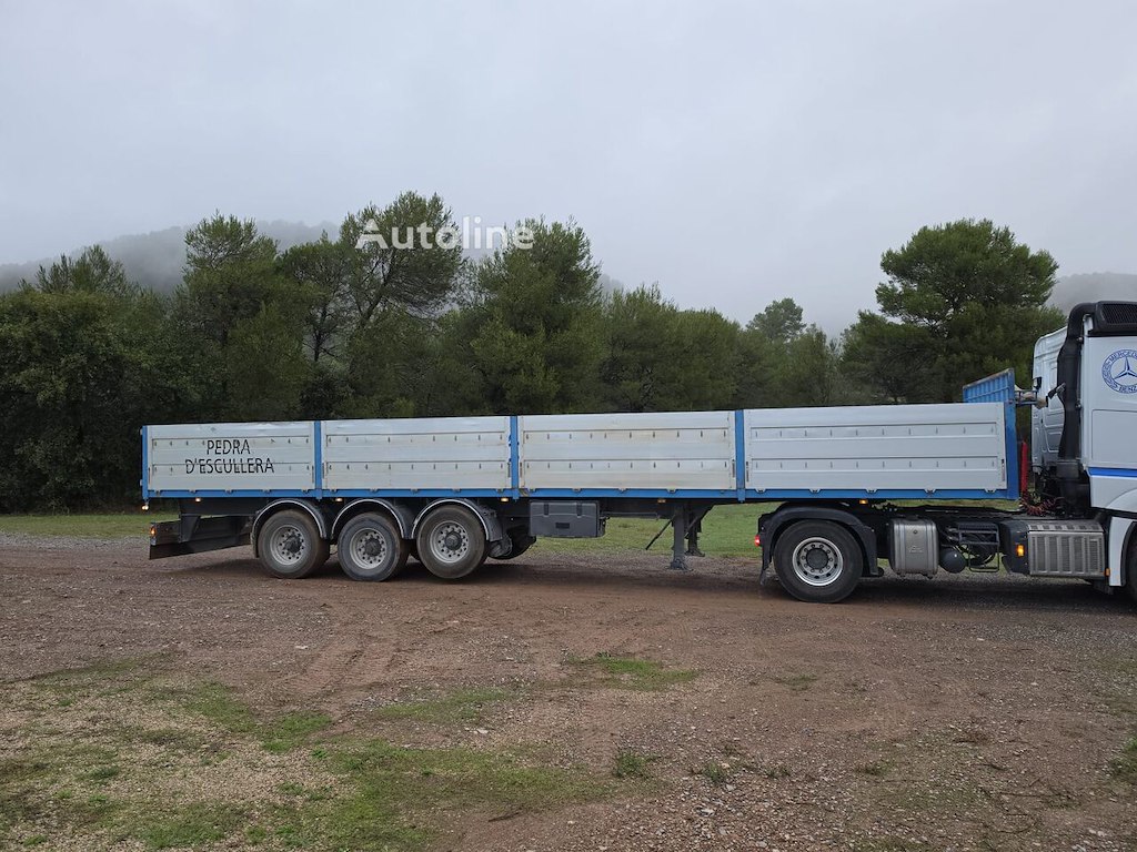 Fruehauf T34C poluprikolica sa ravnom platformom