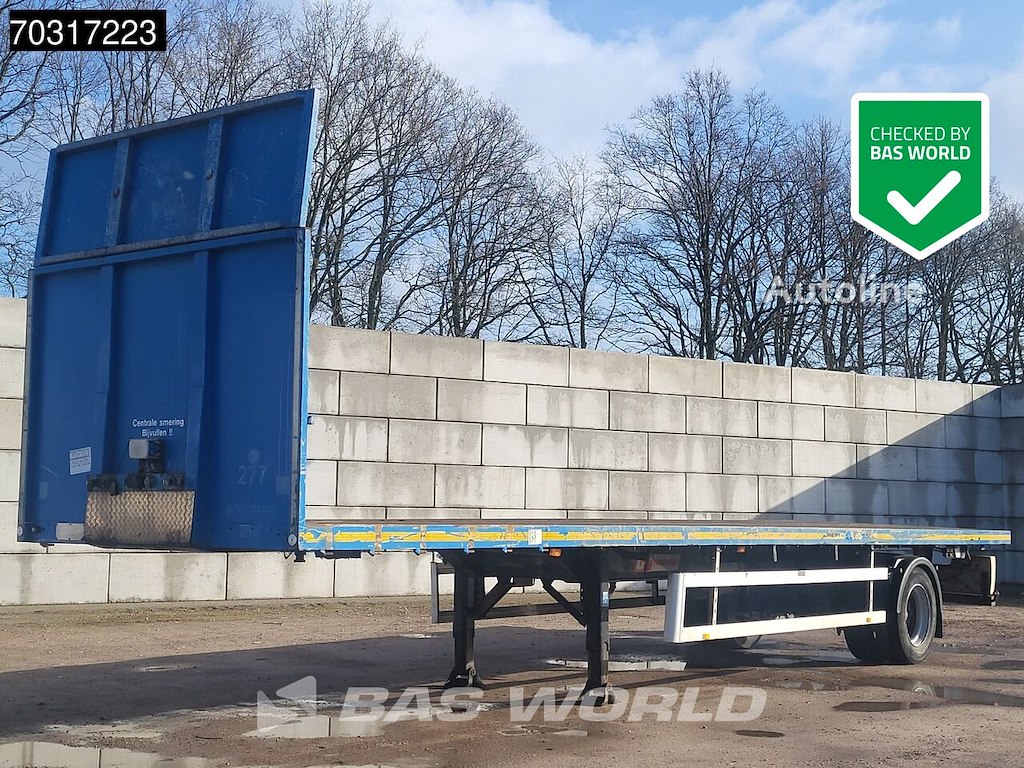 Fruehauf 1 Axle Steering Axle BPW poluprikolica sa ravnom platformom