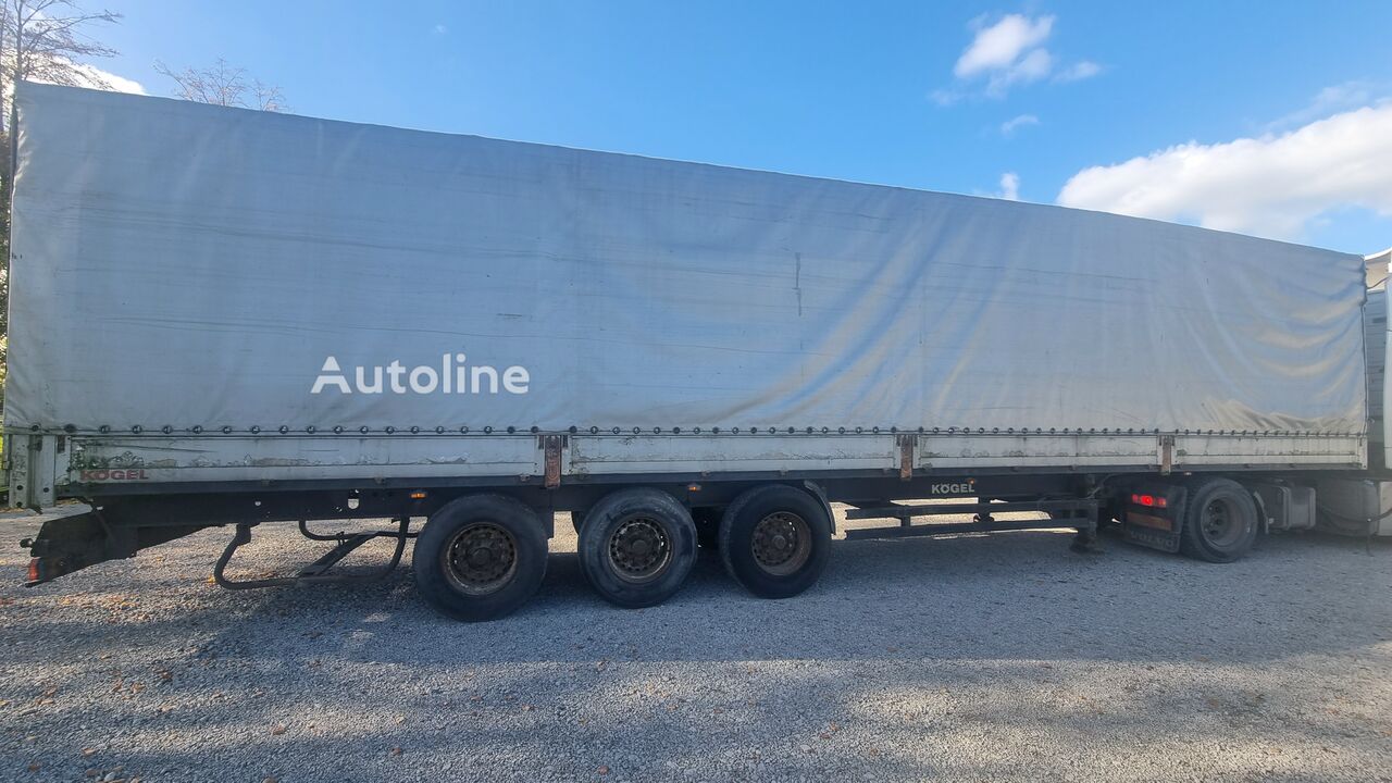 Kögel SN 24 poluprikolica s ceradom