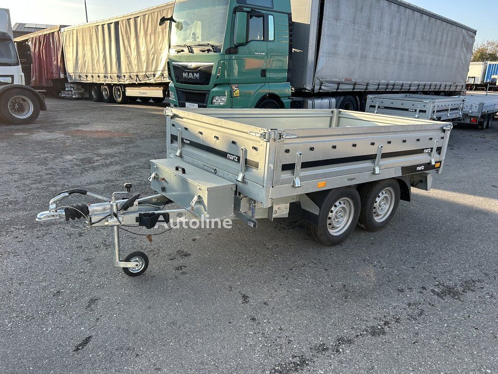 Nova Martz KIPPER 250/2 C S 2T Rückwärtskipper Verzinkt, Knott-Achsen prikolica kiper