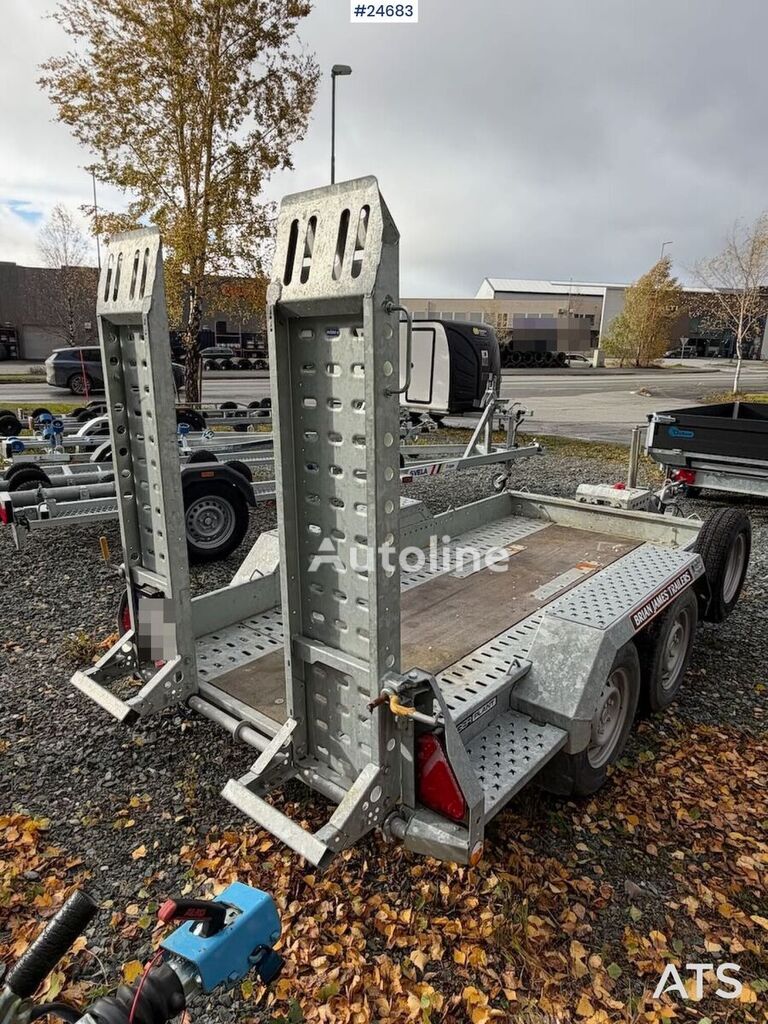 OTHER Brian James Trailers P-Draw 2400 prikolica za građevinske strojeve