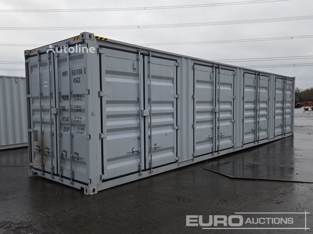 Prodaje se 40' x 8' Container, 4 Side Doors, End Door (Cannot Be Recon kontejner 40 stopa na aukciji