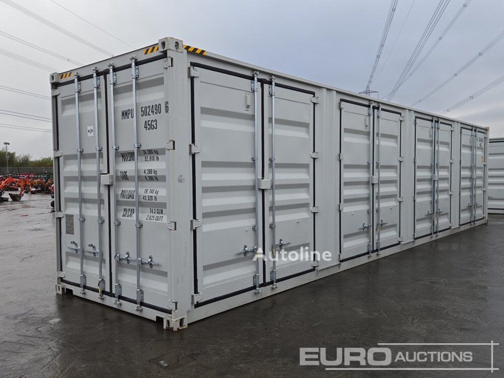 Prodaje se 40' x 8' Container, 4 Side Doors, End Door (Cannot Be Recon kontejner 40 stopa na aukciji