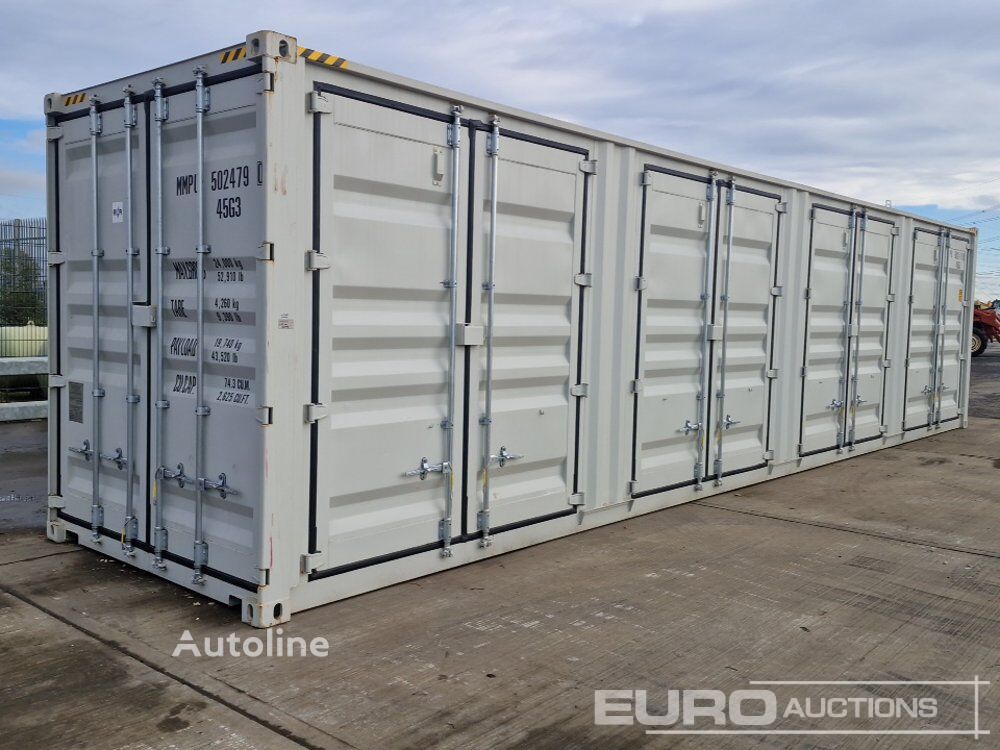Prodaje se 4 Side Doors, End Door kontejner 40 stopa na aukciji