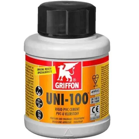 Lepak za spajanje PVC cevi i fitinga Griffon UNI-100 125ml