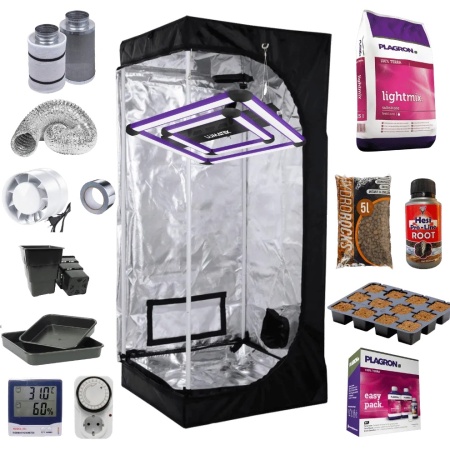 GrowBox 80x80x160 komplet