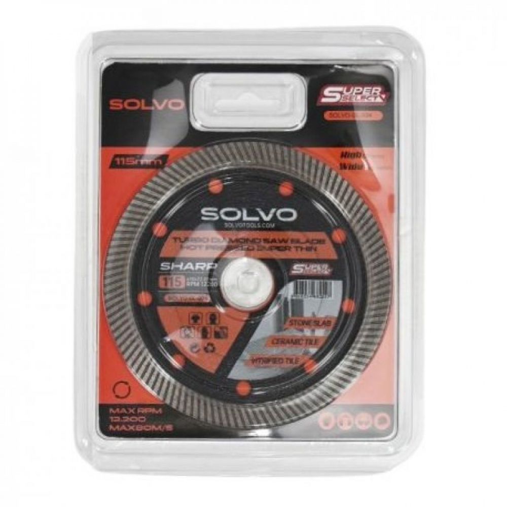 SOLVO Rezna Ploča za Keramiku 115mm Turbo Super Tanka