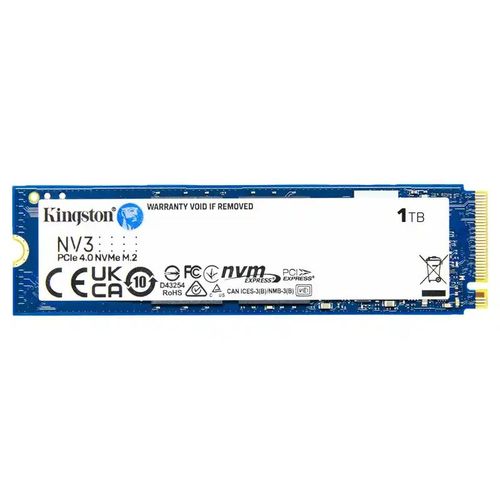 Kingston NV3 SNV3S/1000G interni SSD 1TB M.2 2280 NVMe PCIe 4.0