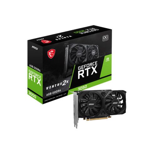 MSI NVidia GeForce RTX 3050 6GB RTX 3050 VENTUS 2X E 6G OC