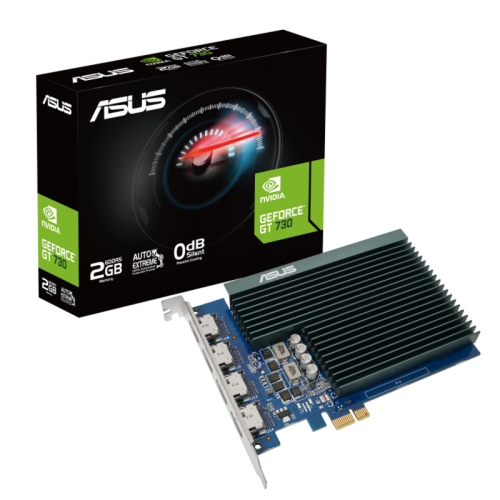 Asus GeForce GT 730 GT730-4H-SL-2GD5 grafička karta, 2GB GDDR5, 64-bit, pasivno hlađenje, 4x HDMI