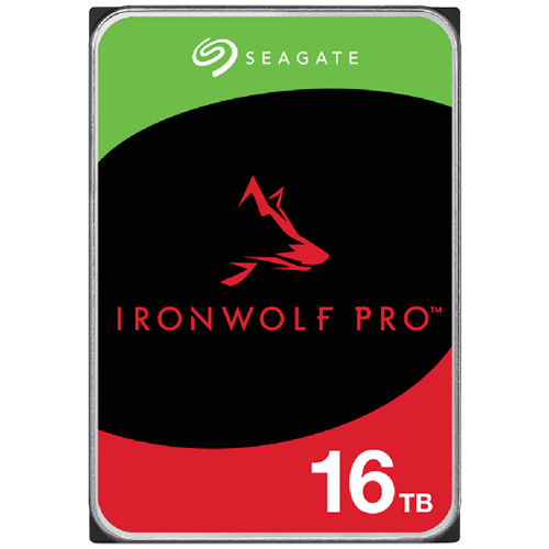 SEAGATE HDD Ironwolf Pro NAS 16TB (3.5"/SATA/7200 RPM)