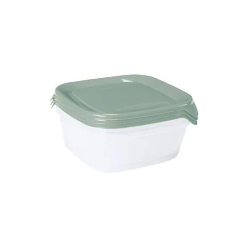 Curver Kutije Za Hranu Fresh&Go Set 3X0.8L, Pastel Zelena