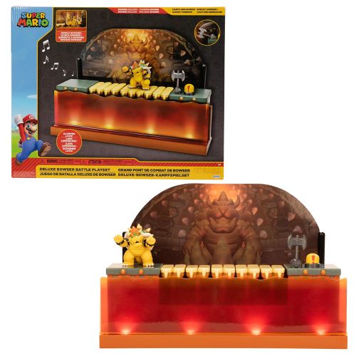 Super Mario Deluxe Bowser Battle set sa svetlom i zvukom