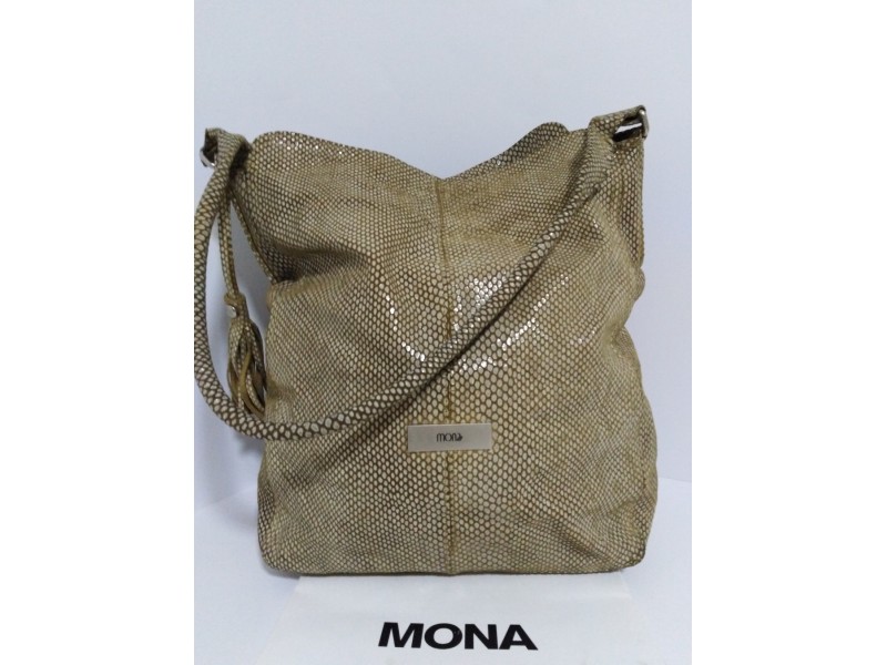 MONA kožna velika torba,prirodna100%koža,nt61